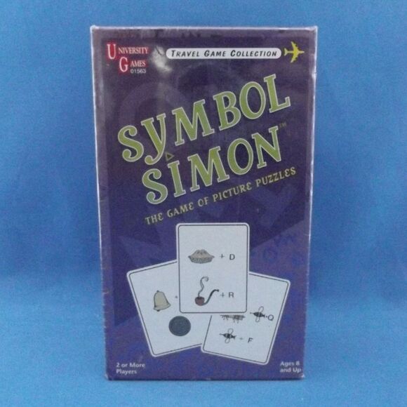 University Games | Toys | New Sealed Symbol Simon The Game Of Picture ...